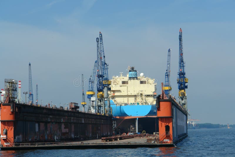 Floating dock stock image. Image of container, floating - 9083575
