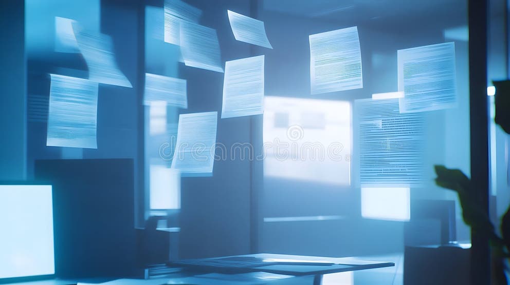 Floating Documents Stock Illustrations – 972 Floating Documents Stock Illustrations, Vectors ...