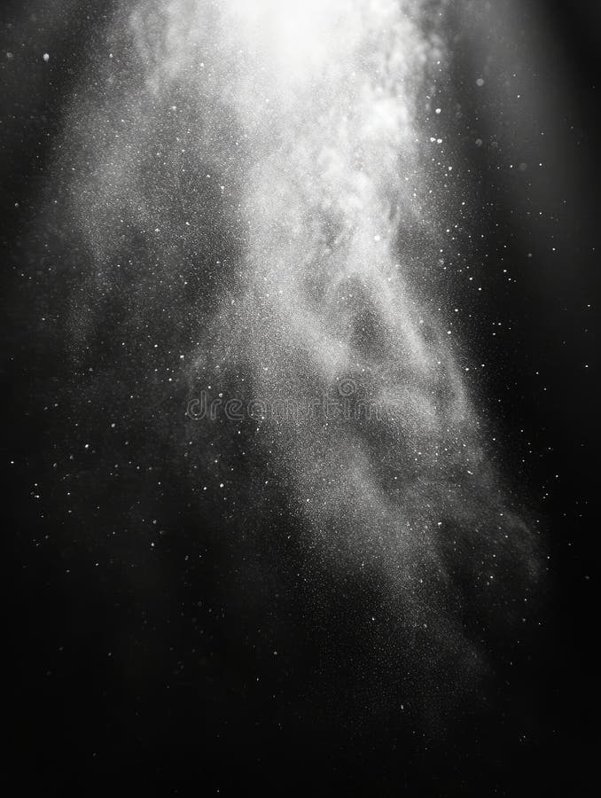 Floating Dust Particles in a Beam of Light Stock Image - Image of ...