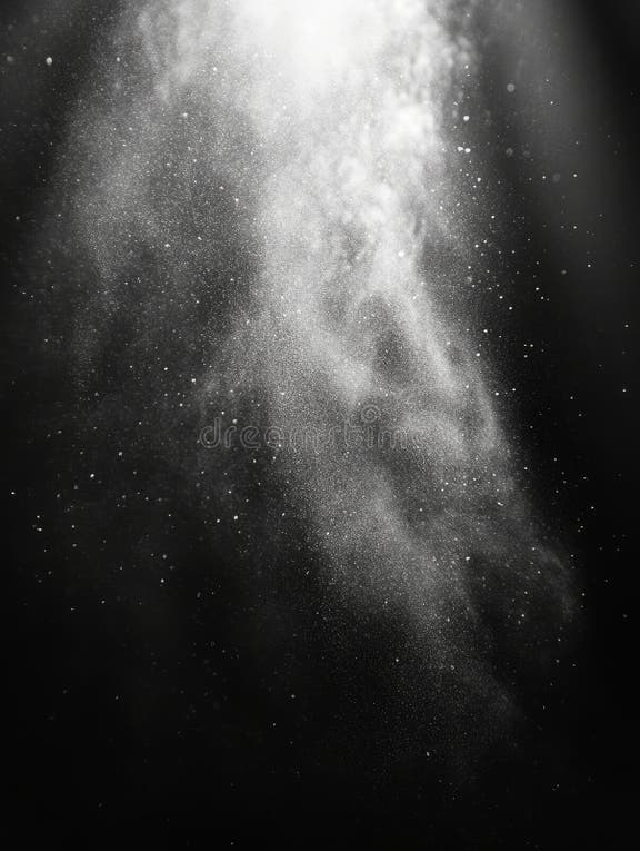 Floating Dust Particles in a Beam of Light Stock Image - Image of ...