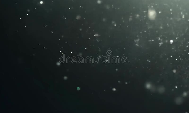 Abstract Background with Floating Dust Particles Creating a Dreamy ...