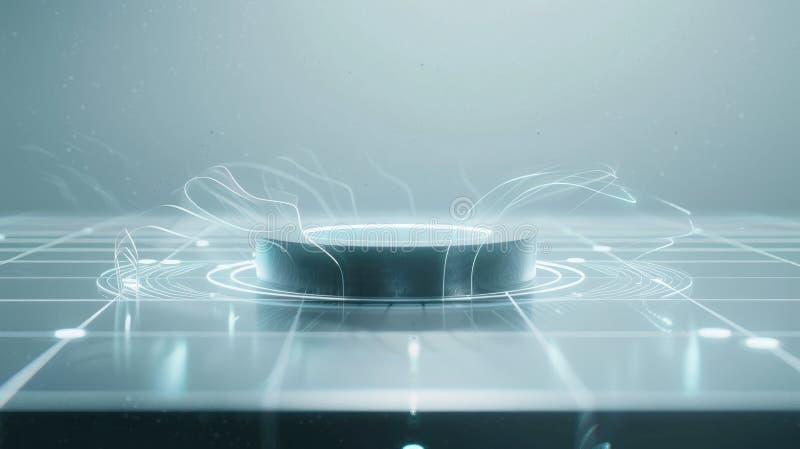 Floating Electric Accumulator in a Digital Grid, Animated Charge ...