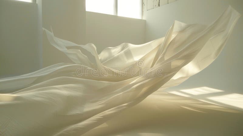 The Floating Fabric Casts a Dreamy Glow As it Catches the Light of the ...