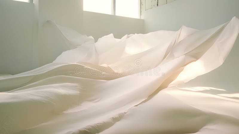 The Floating Fabric Casts a Dreamy Glow As it Catches the Light of the ...