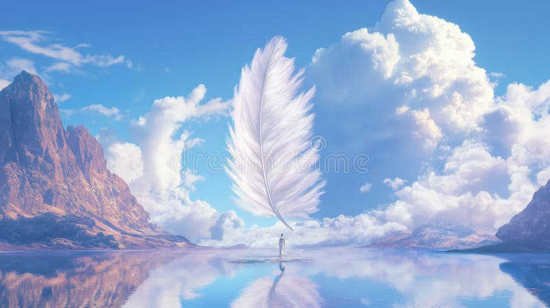 Floating Feather Whimsical Journey Time Stock Photos - Free & Royalty-Free Stock Photos from ...