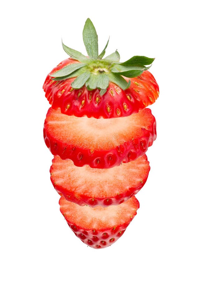 Floating Fresh Strawberry stock photo. Image of flesh - 69641350