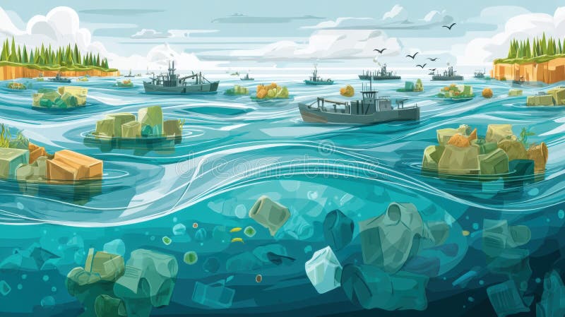 Floating Garbage Islands Represent the Growing Issue of Ocean Pollution ...