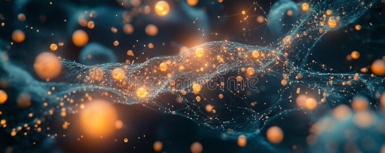 Floating Genetic Material Showcases Intricate DNA Structures with ...