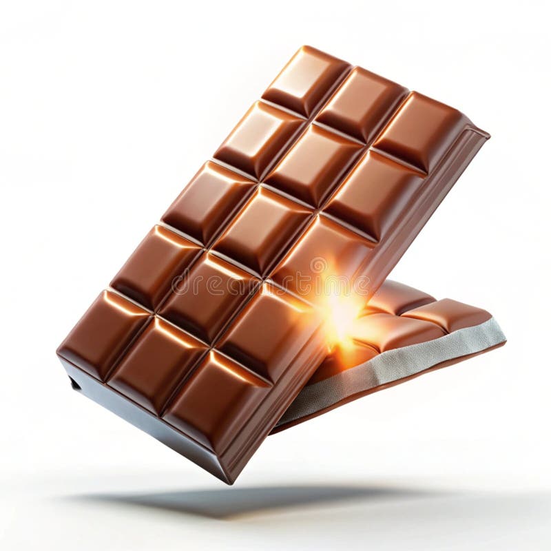 Floating Glowing Chocolate Bar Stock Illustrations – 18 Floating ...