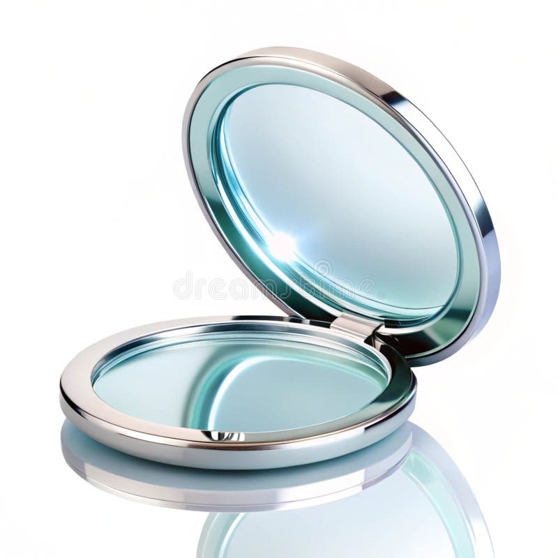 Futuristic Glowing Compact Mirror Stock Illustrations – 14 Futuristic ...
