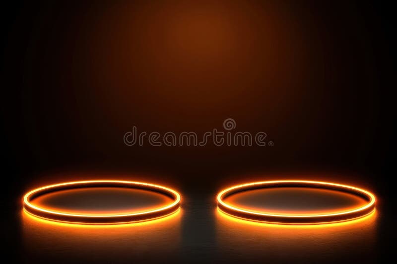 Floating Glowing Halos with Smooth Curves Create Calming Patterns in ...