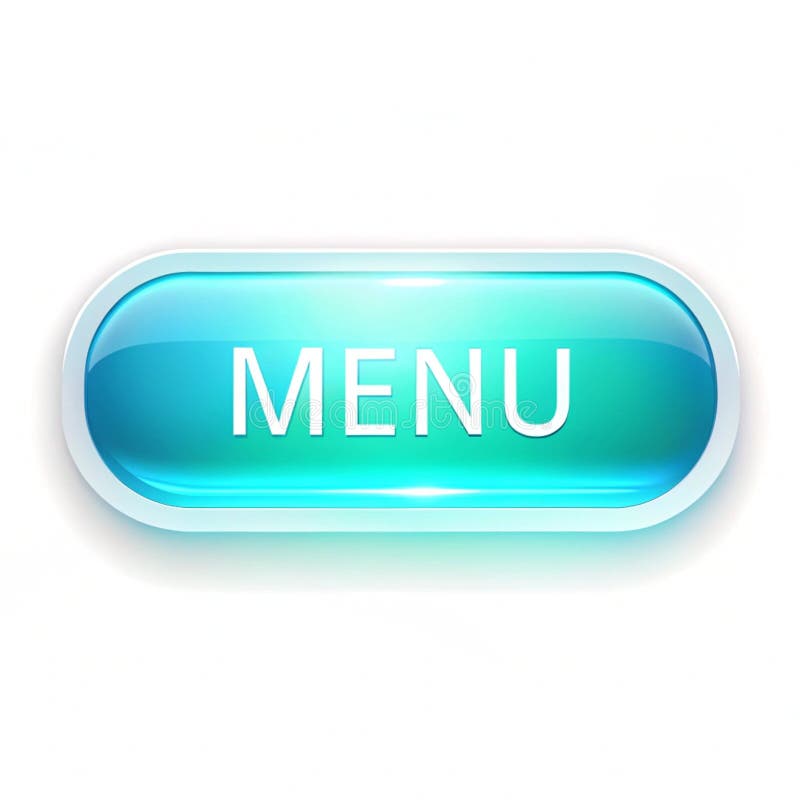 Floating Glowing Menu Button with Animated Hover Effect Stock ... Floating Glowing Menu Button with Animated Hover Effect Stock ...