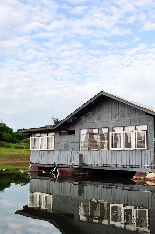 Floating house stock photo. Image of exotic, life, luxury - 22194146