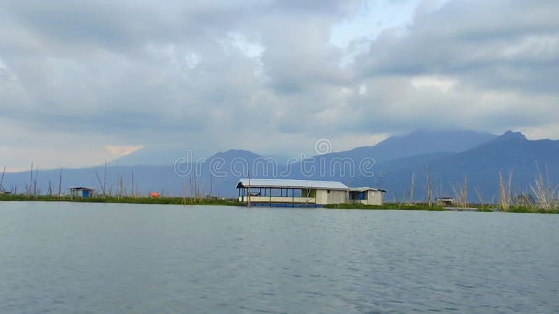 Floating House on Rawa Pening Lake, Semarang Regency, Central Java ...