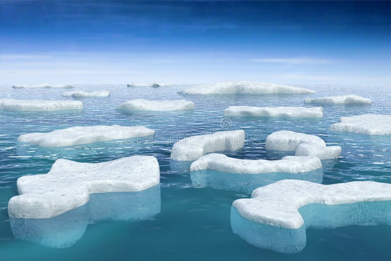 Floating ice stock image. Image of thaw, north, arctic - 15499003