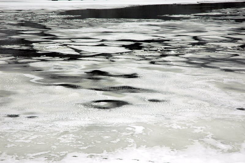 Floating of ice stock photo. Image of glacier, spring, mars - 585690