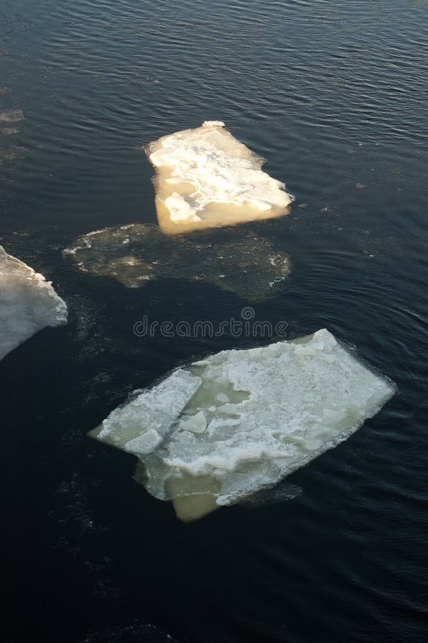 Floating of ice stock image. Image of kiev, season, dniper - 85718757
