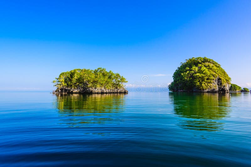 Floating island stock image. Image of blue, exotic, landscape - 61570149