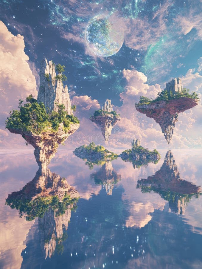 Floating Islands Connected by Portals Exploring Gateways To Virtual ...