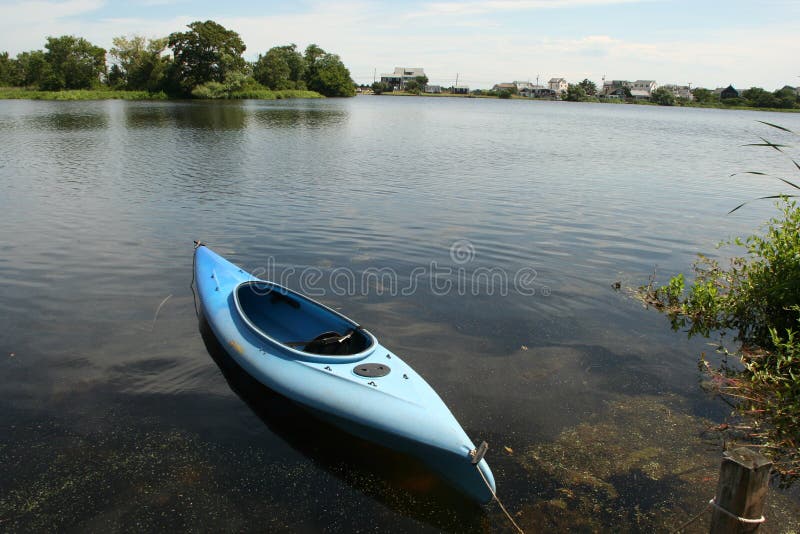 Floating Kayak stock image. Image of kayak, tide, summer - 57887137