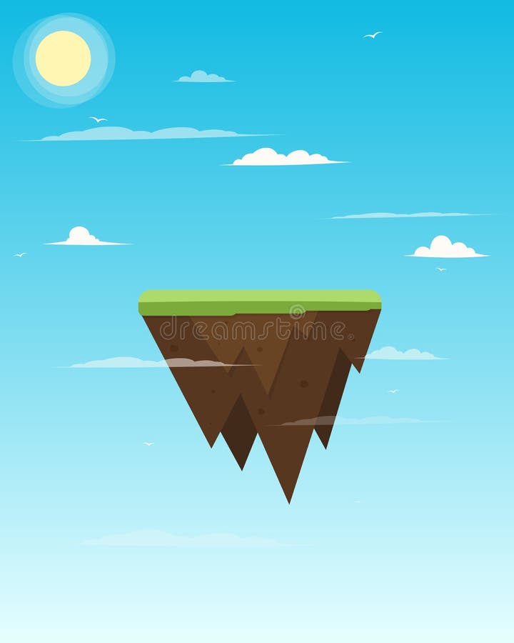 Sky Land stock illustration. Illustration of guitar, wooma - 19037259