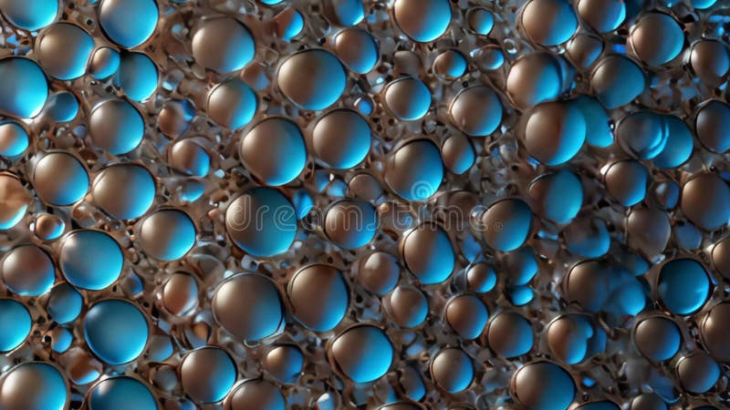 Floating Light: Abstract Background with Soft, Luminous Bubbles Stock ...