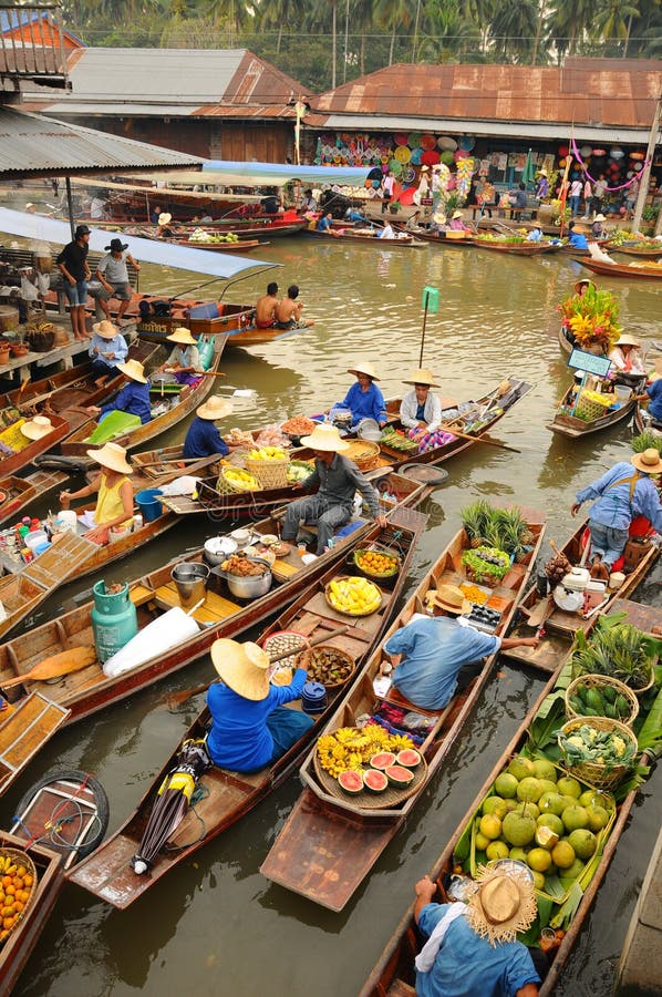 Iconsiam Unique Indoor Floating Market Bangkok Editorial Image - Image ...