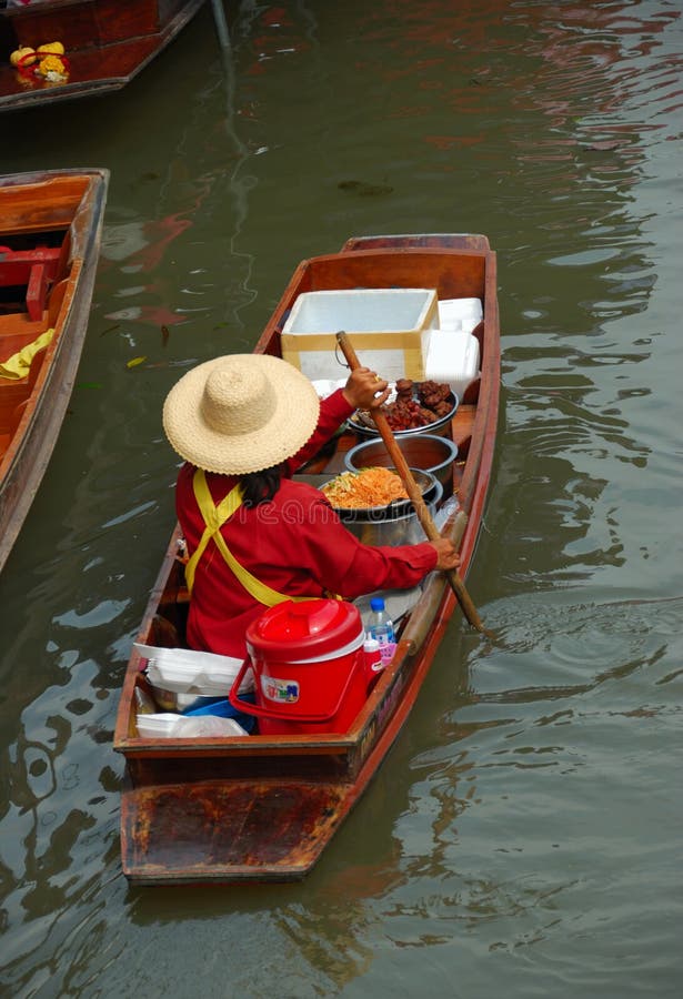 Floating market thailand stock image. Image of farming - 5549569