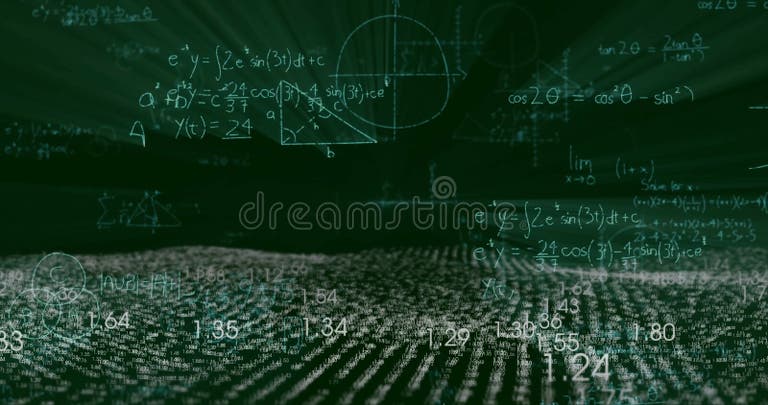 Floating Math Formulas, Geometric Graphs and Numeric Streams Above Grid ...