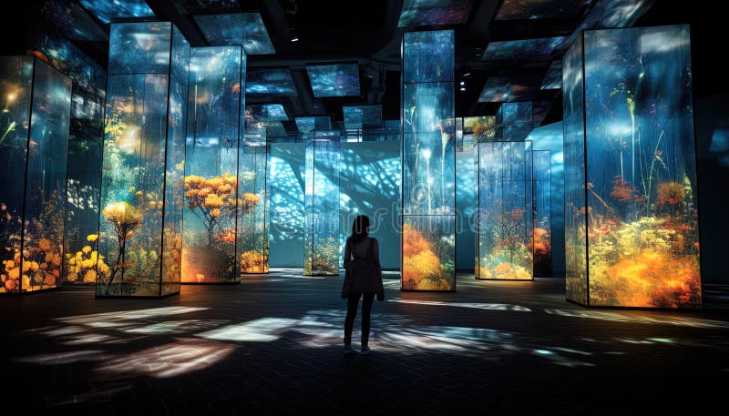 Floating Media Screens, Projecting Immersive Images that Interact with ...