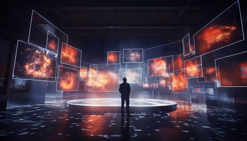 Floating Media Screens, Projecting Immersive Images that Interact with ...