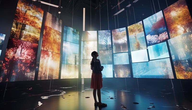 Floating Media Screens, Projecting Immersive Images that Interact with ...