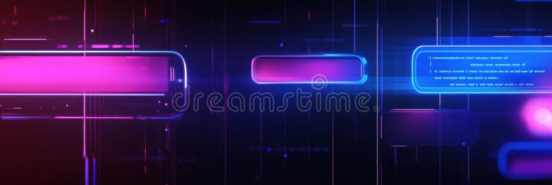 Floating Message Bubbles Illuminate Social Media Chat Interface with ...