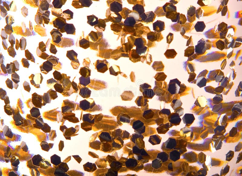 Floating metal flakes stock photo. Image of golden, effect - 16964112