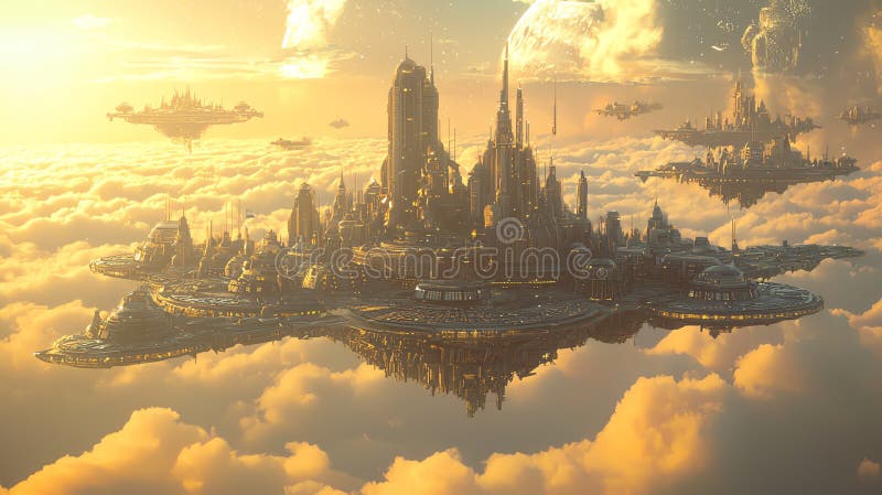 A Floating Metropolis in the Clouds of a Distant Planet, Powered by ...