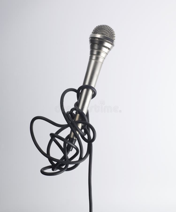 Microphone Stand stock image. Image of cable, equipment - 16936553