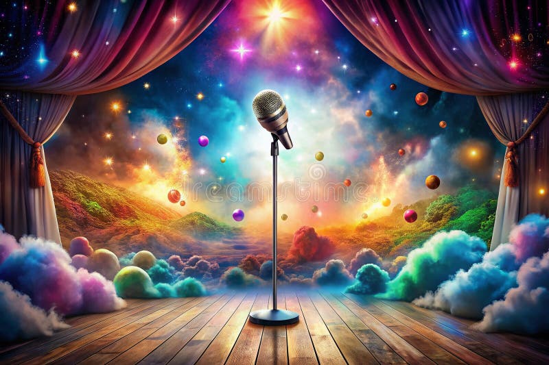 Floating Microphone and Whimsical Audience a Surreal StandUp Comedy ...