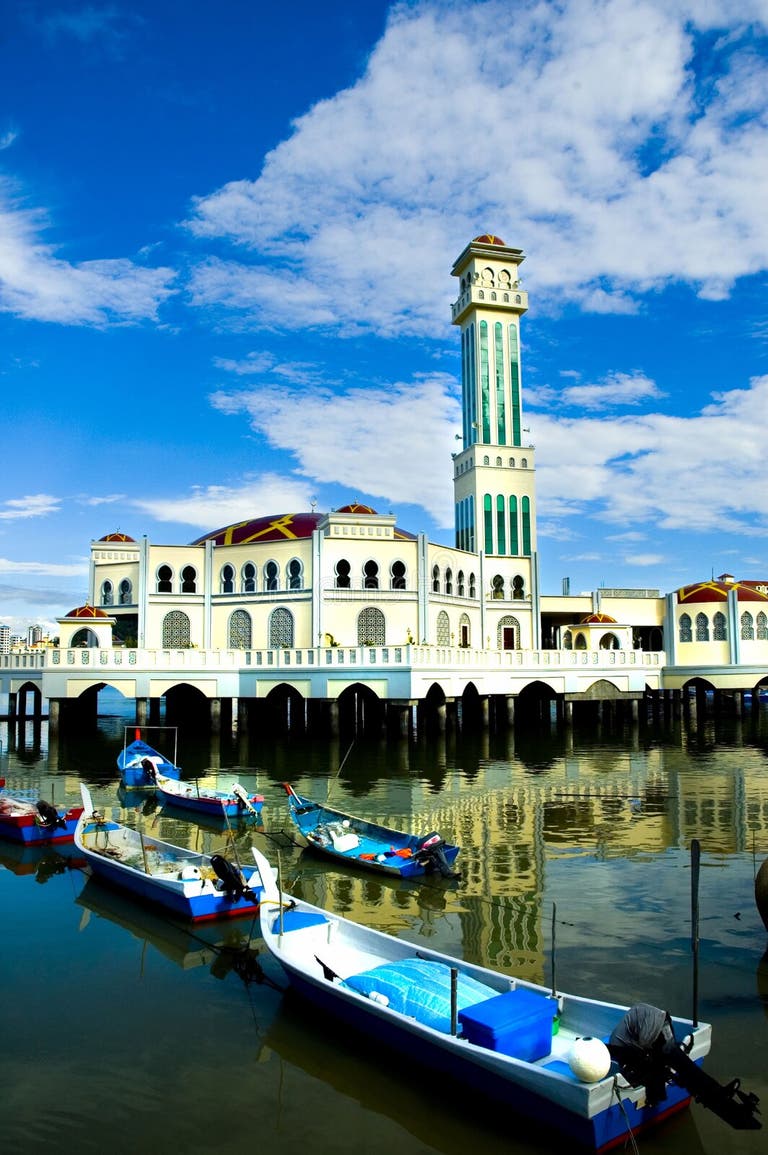 219 Penang Floating Mosque Malaysia Stock Photos - Free & Royalty-Free ...