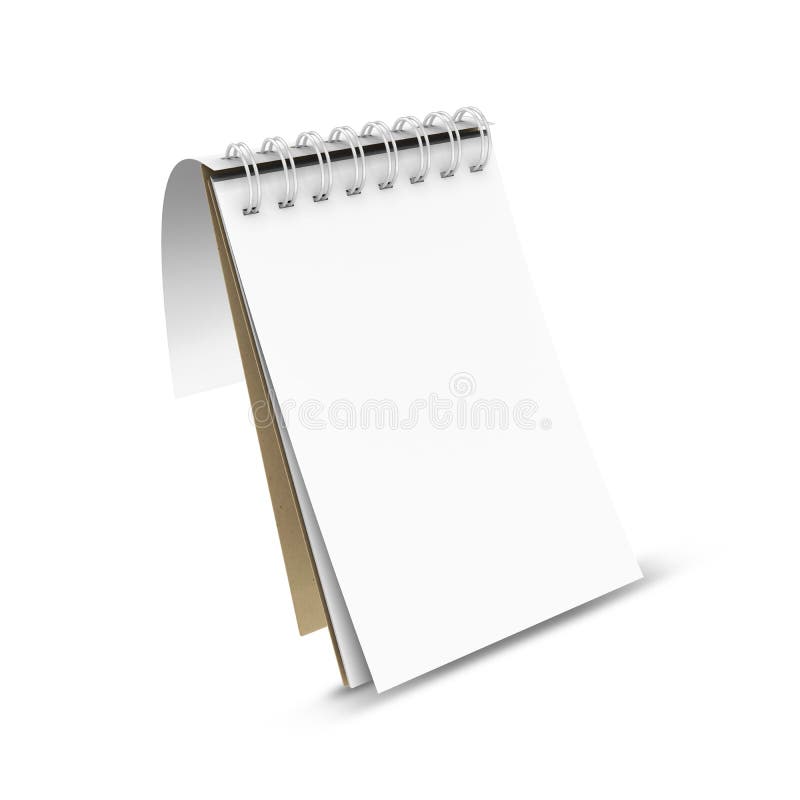Floating Notepad Mockup stock image. Image of float - 206935465