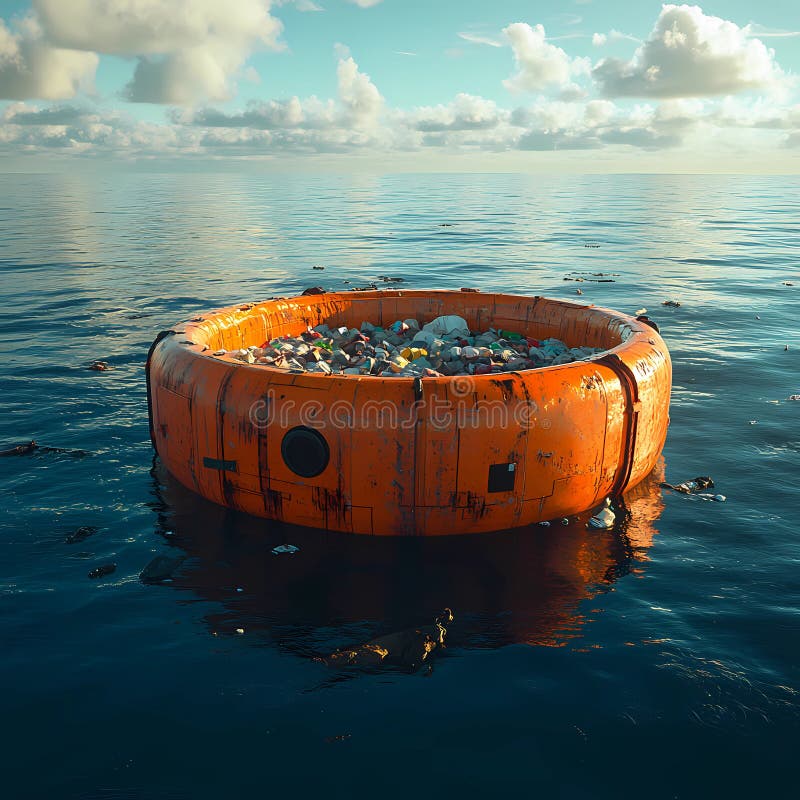 Floating Ocean Garbage Collector Stock Photos - Free & Royalty-Free ...