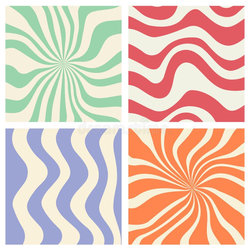 Floating Patterns. Geometric Posters of Simple Shape and Pattern Stock ...