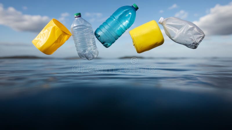 Floating Plastic Waste in Ocean Waves Highlights the Ongoing Challenge ...