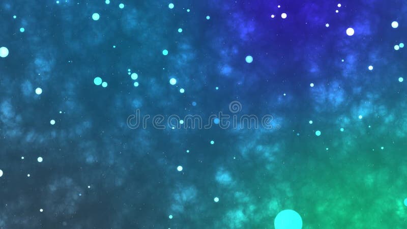 Floating Polka Dot Particles Animation Motion Graphics Stock Video ...