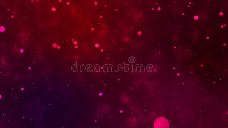 Floating Polka Dot Particles Animation Motion Graphics Stock Footage ...
