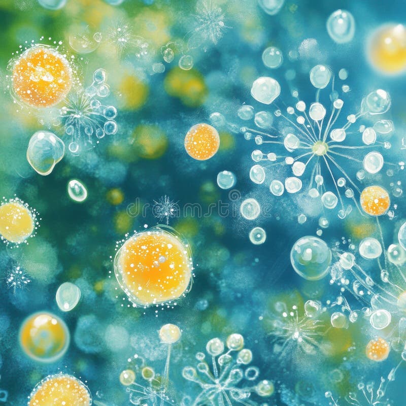 Floating Pollen Particles Causing Irritated Skin Patches during Allergy ...