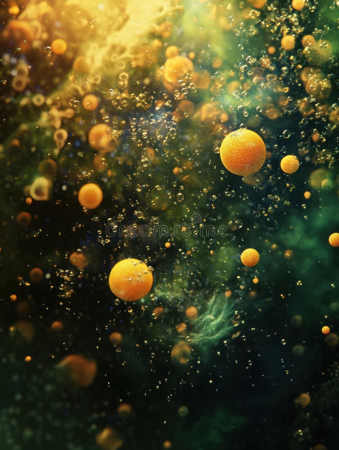 Pollen Drifting on the Breeze Stock Image - Image of released, clump ...