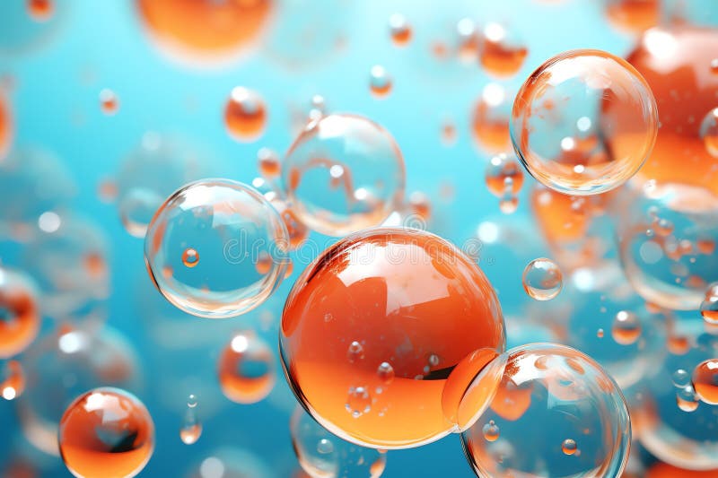 Floating Rhapsody bubbles stock illustration. Illustration of blank ...