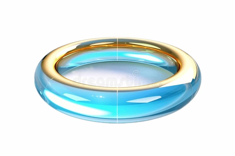 Floating Ring 3D Illustration, Rendered and Captivating, Generative Ai ...