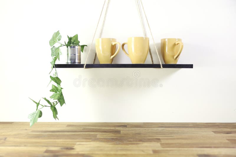 Floating Shelf stock image. Image of background, elegant - 232439699
