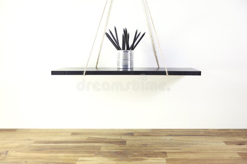 Floating Shelf stock image. Image of interior, background - 232439727